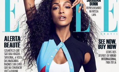 Jourdan Dunn Dazzles in Louis Vuitton for Elle Brazil October 2016 Cover