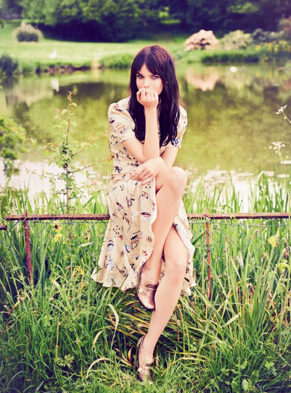 Meghan Collison in Field Of Dreams for Harper’s Bazaar UK October 2016