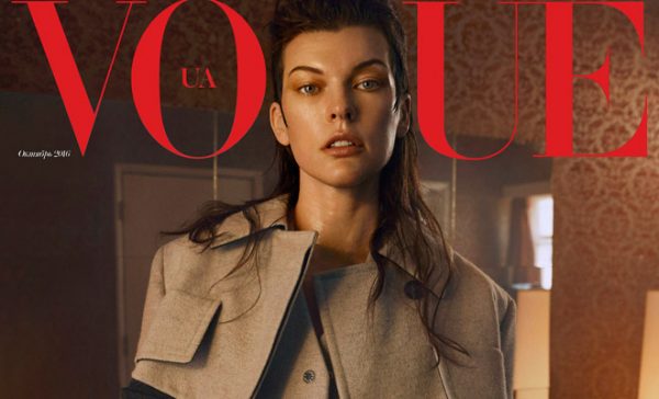 Milla Jovovich Stuns from Vogue Ukraine October 2016 Covers