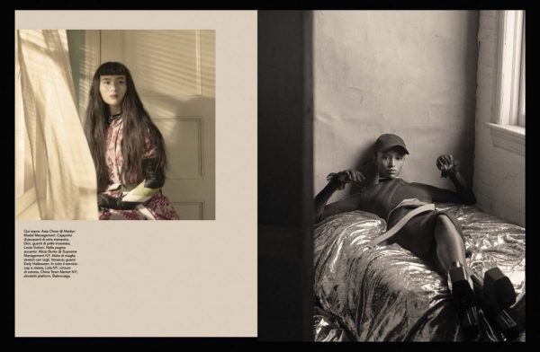 Fashion of the Times by Steven Meisel for Vogue Italia September Issue