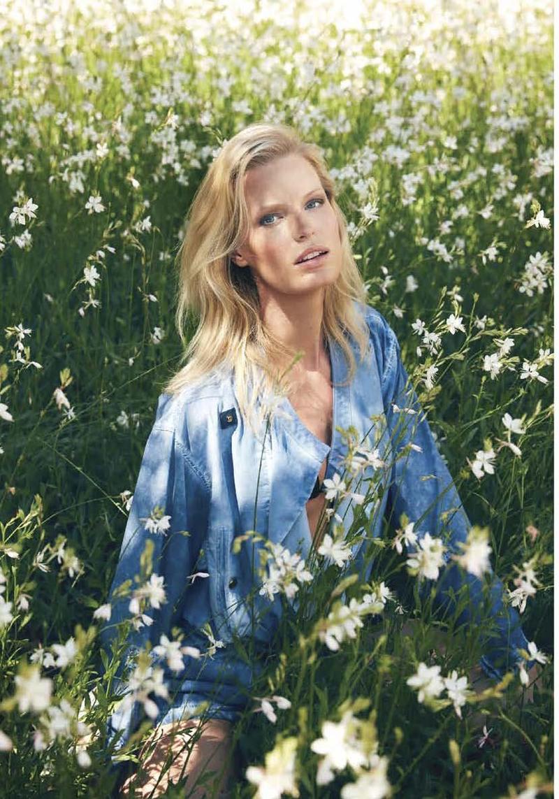 Supermodel Caroline Winberg for Harper's BAZAAR Turkey