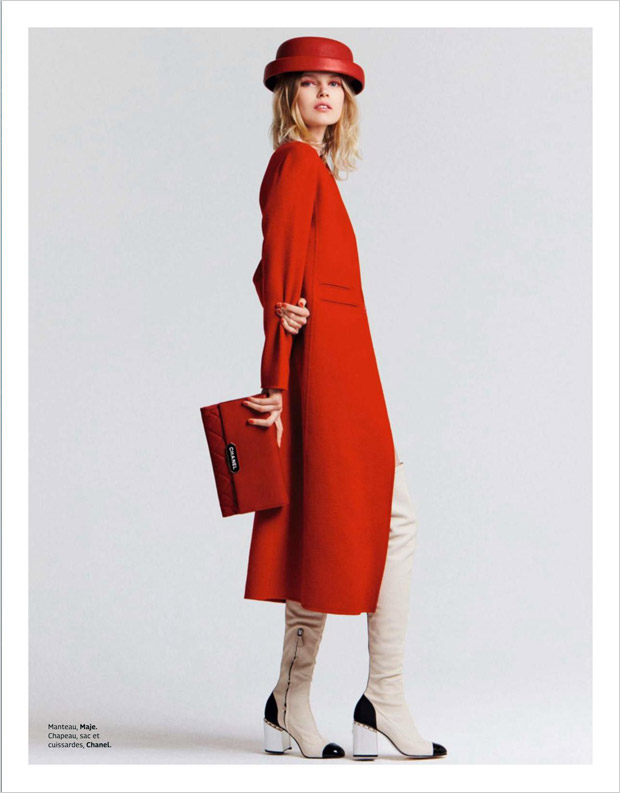 Top model Ola Rudnicka Stars in Grazia France Latest Cover Story