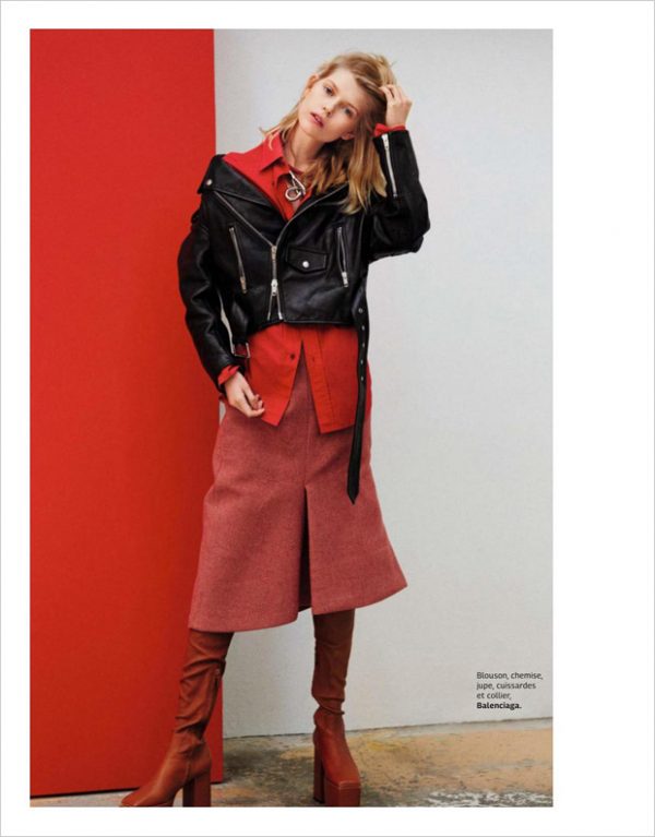 Top model Ola Rudnicka Stars in Grazia France Latest Cover Story