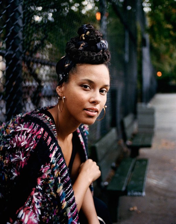 Alicia Keys Stars in The Edit Magazine Cover Story