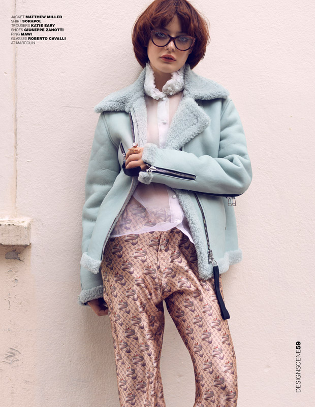 Georgia Chambers is the IT Girl for Design SCENE Magazine