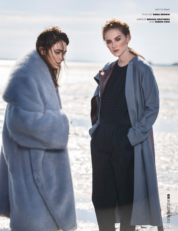 Winter Sun: Amelia Zadro & Natalie Feltham for Design SCENE Magazine
