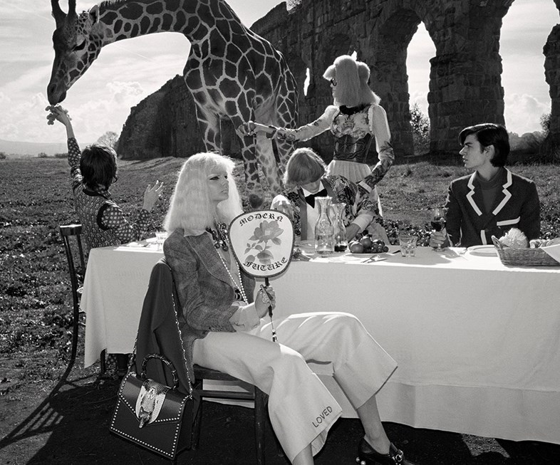 GUCCI Heads To Rome For SS17 Campaign Shoot