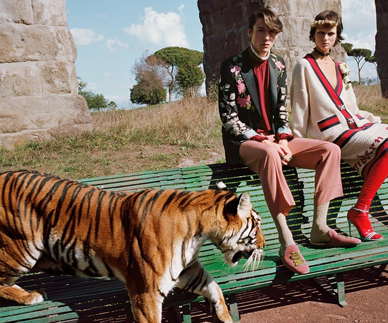 GUCCI Heads To Rome For SS17 Campaign Shoot