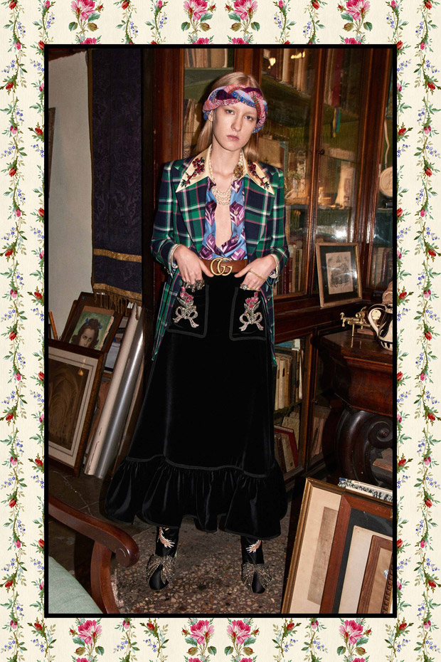 Discover Gucci Pre-Fall 2017 Womenswear Collection