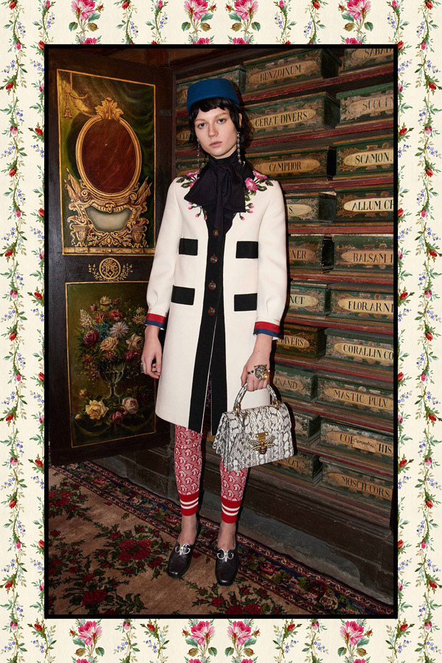 Discover Gucci Pre-Fall 2017 Womenswear Collection