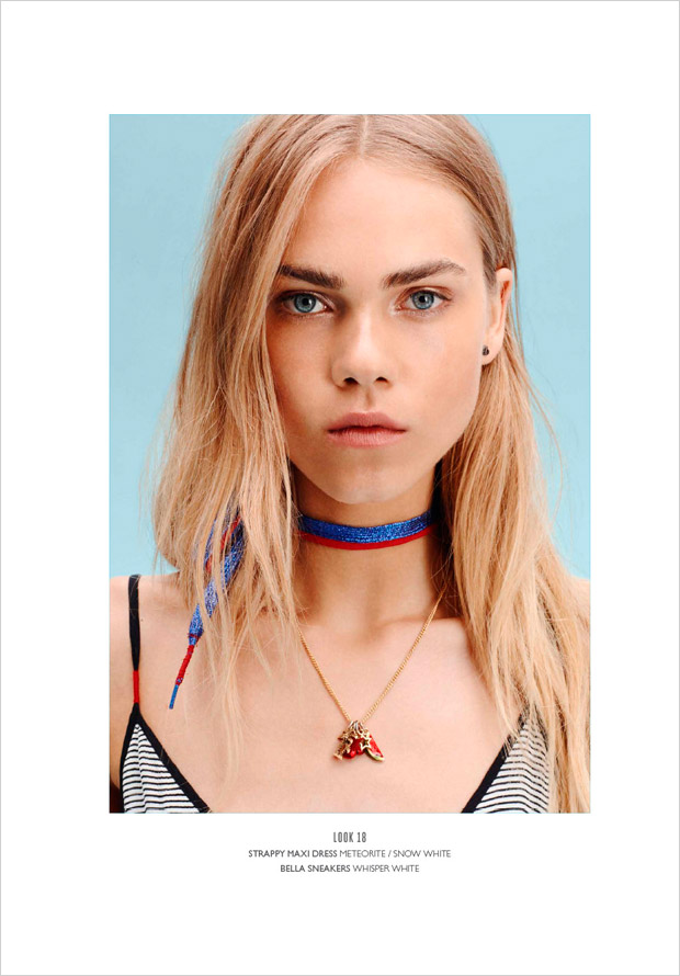 Line Brems Stars in Hilfiger Denim Spring Summer 2017 Lookbook