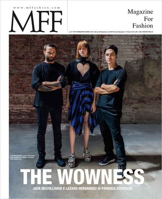 Donatella Versace, David Koma + More Cover MFF Magazine #83 Issue