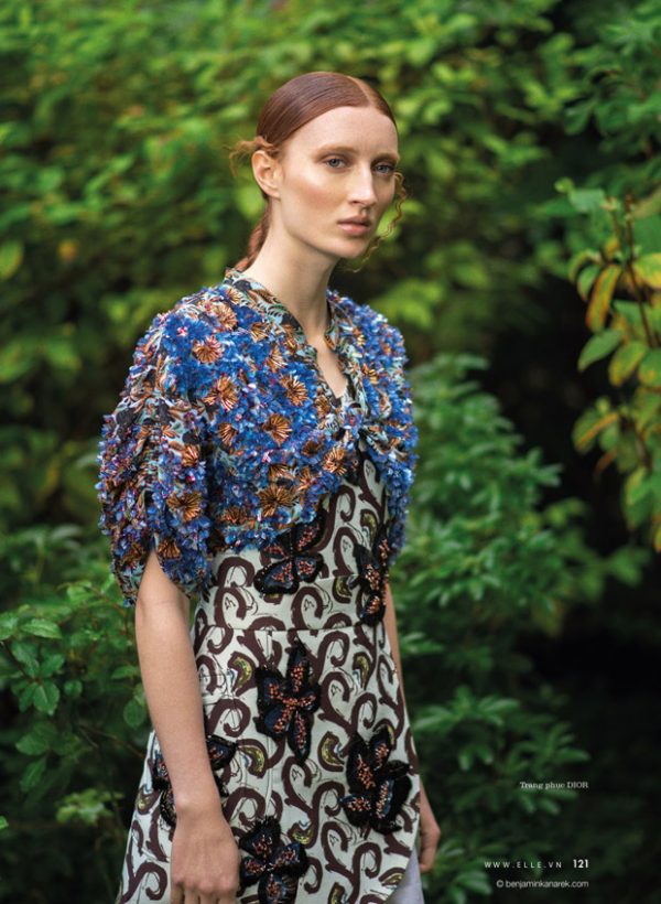 Greenland: Hazel Townsend Stars in ELLE Vietnam February 2017 Issue