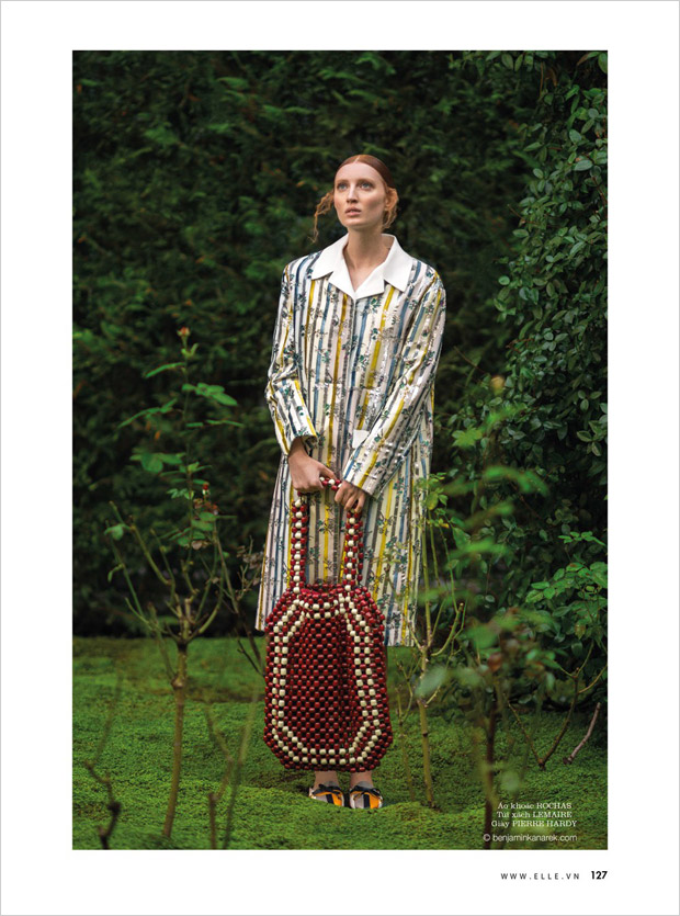 Greenland: Hazel Townsend Stars in ELLE Vietnam February 2017 Issue