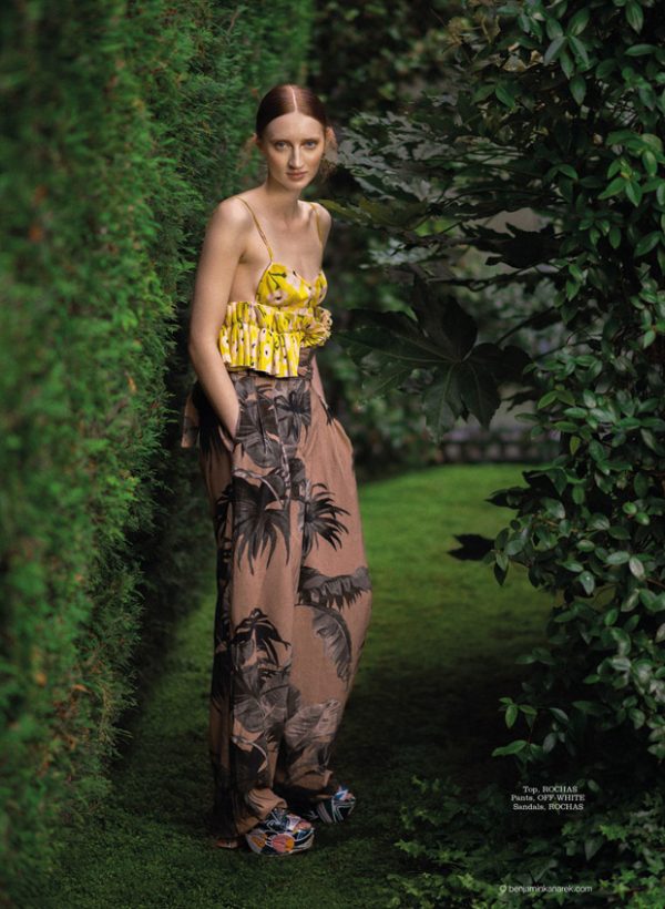 Greenland: Hazel Townsend Stars in ELLE Vietnam February 2017 Issue