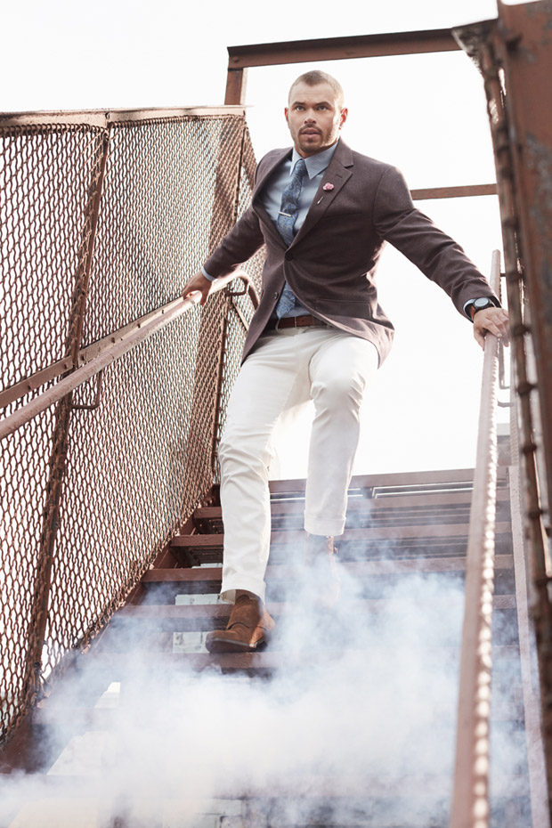 Kellan Lutz Stars in Geoffrey Beene Spring Summer 2017 Campaign