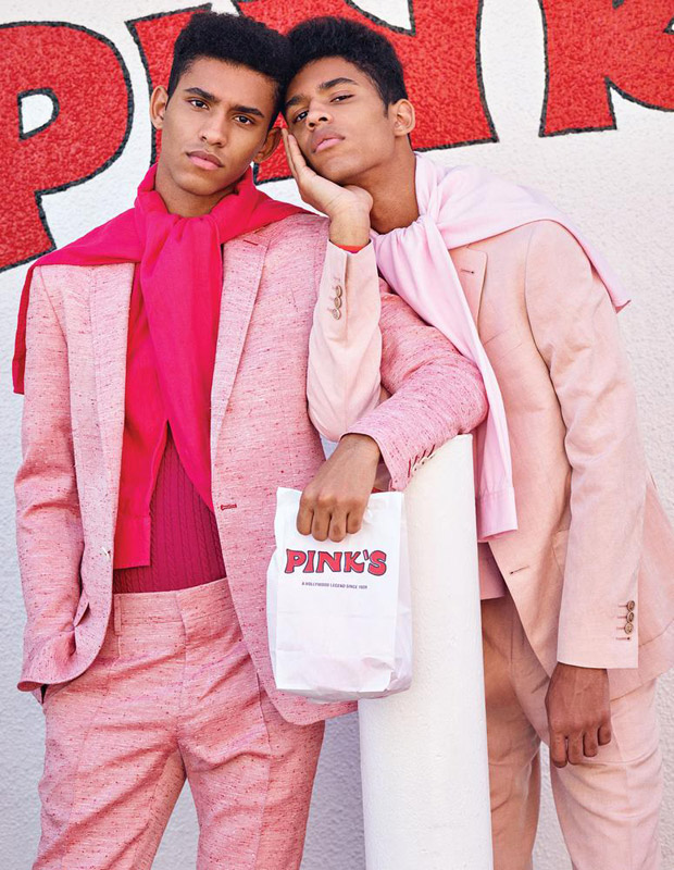 Pink Different by Bruno Staub for WSJ. Magazine February 2017 Issue