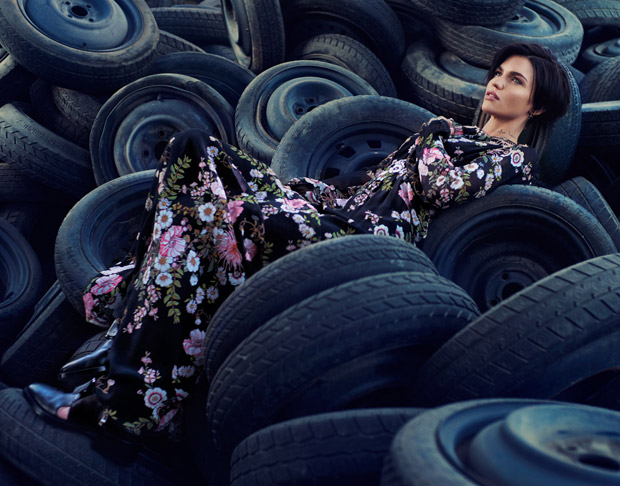 Wild Flower: Ruby Rose Stars in The Edit Magazine Cover Story