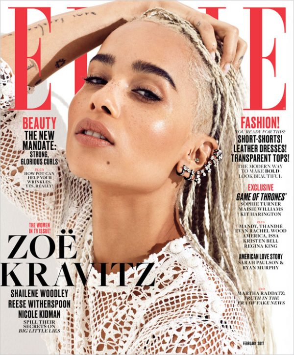 Nicole Kidman, Reese Witherspoon, Shailene & Zoe Cover Elle Magazine