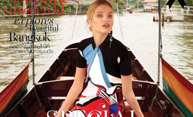 Daphne Groeneveld Stuns in Louis Vuitton for Vogue Thailand February ...