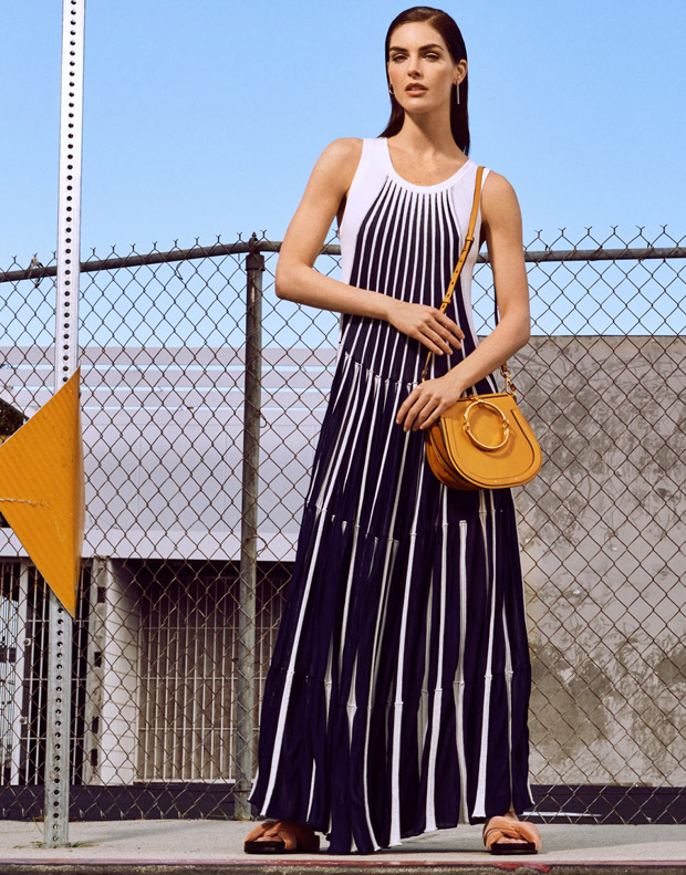 Hilary Rhoda Models SS17 Looks for The Edit Magazine Cover Story