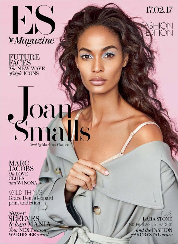 Joan Smalls Stuns for ES Magazine February 2017 Cover Story