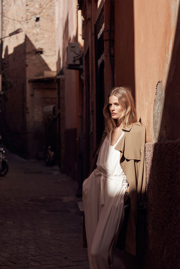 Edita Vilkeviciute & Fei Fei Sun Star in Massimo Dutti Spring Summer ...