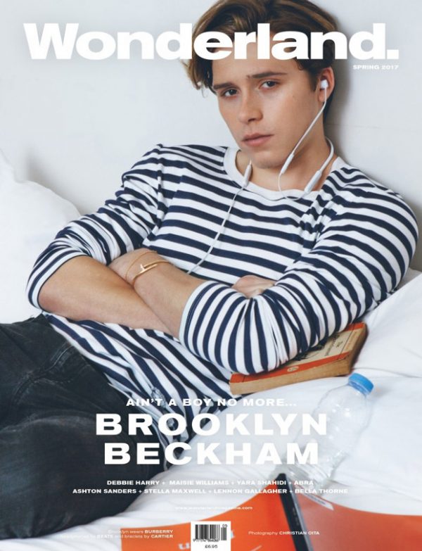 Brooklyn Beckham is the Cover Star of Wonderland Magazine Spring 2017 Issue