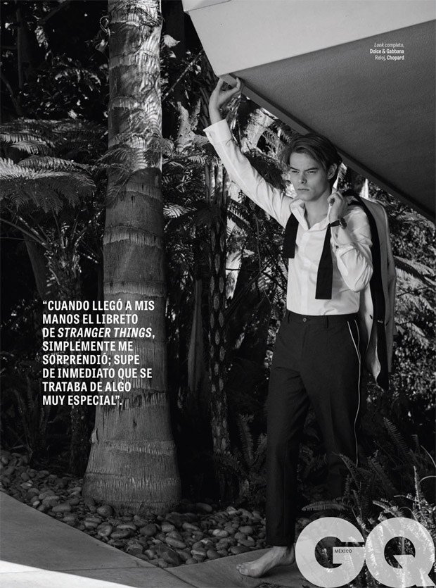 Stranger Things Star Charlie Heaton Poses for GQ Style Mexico April ...