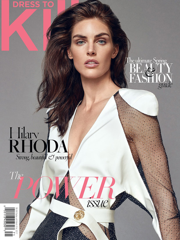 Hilary Rhoda Stars in Dress To Kill Magazine Spring 2017 Cover Story