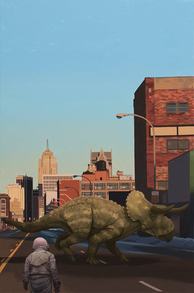 #ART The Lonely Astronaut by Scott Listfield