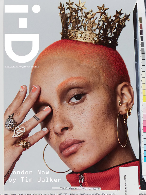 Adwoa Aboah, Slick Woods & Elliott Jay Brown Cover i-D Magazine Summer ...