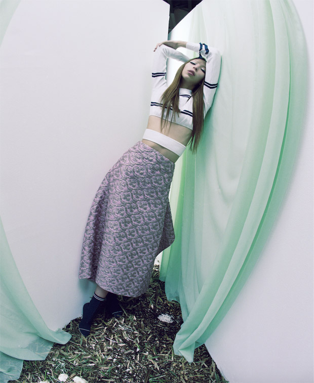 Issa Lish Models SS17 Looks for ODDA Magazine Unexpected Perceptions Issue