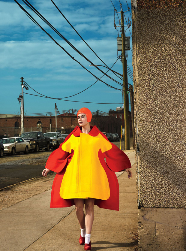 Katy Perry Models Comme des Garcons for American Vogue May 2017 Issue