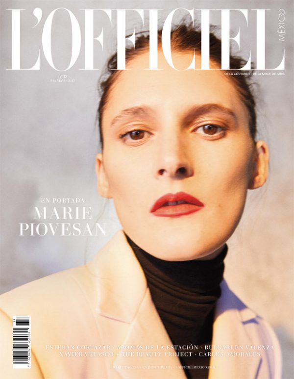 Marie Piovesan is the Cover Star of L'Officiel Mexico May 2017 Issue