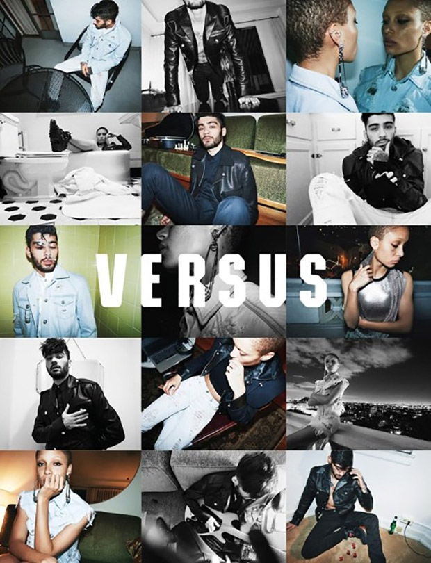 Versus Versace Spring Summer 2017 Starring Zayn Malik & Adwoa Aboah