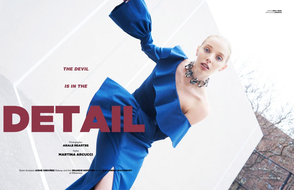 The Devil Is In The Detail by Arale Reartes for Design SCENE Magazine