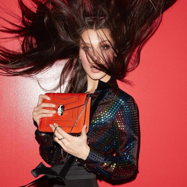 Bella Hadid is the Face of Bulgari Accessories Fall Winter 2017 Collection