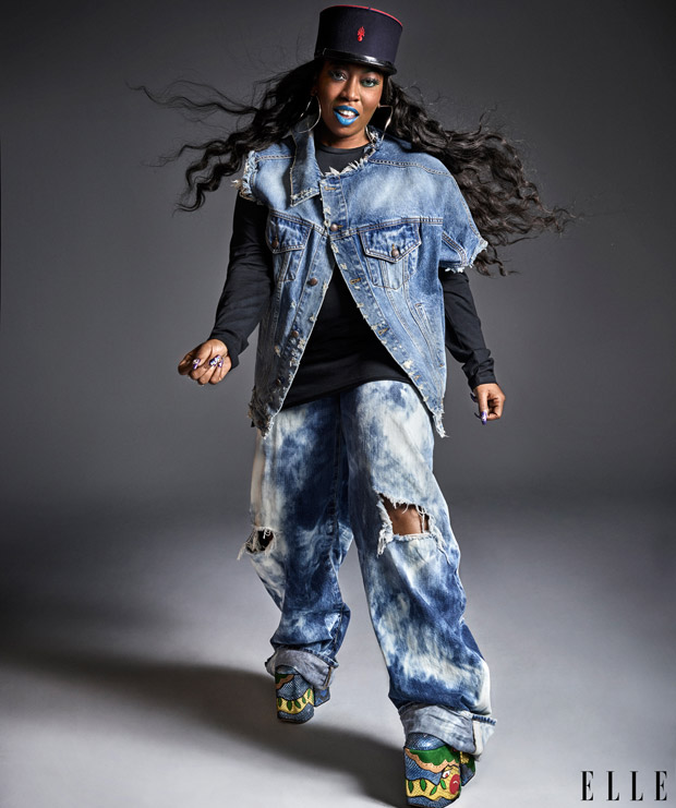 Missy Elliott Stars in American Elle Magazine June 2017 Cover Story