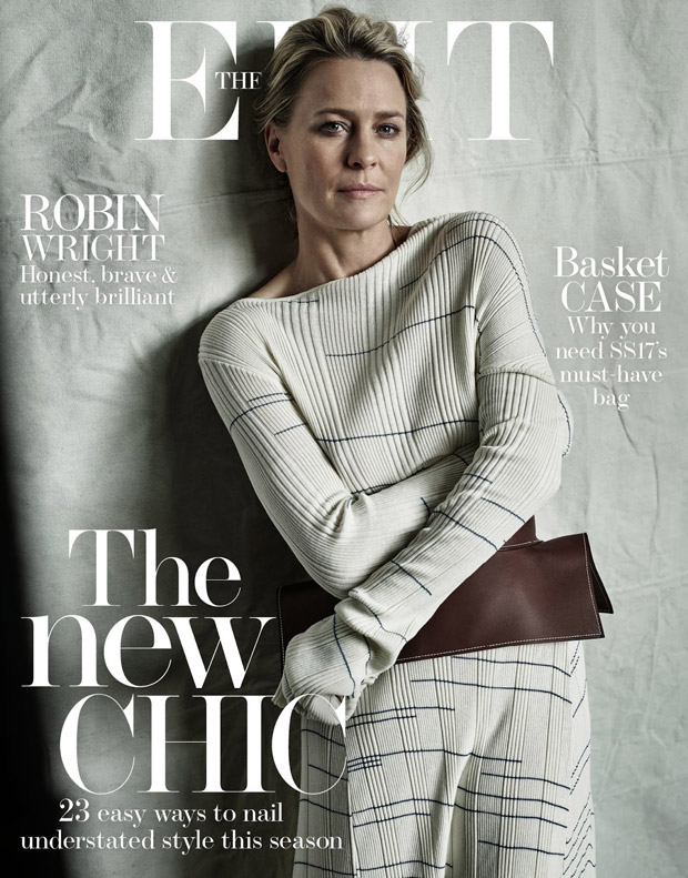 House Of Cards Star Robin Wright Stuns For The Edit Magazine Cover Story