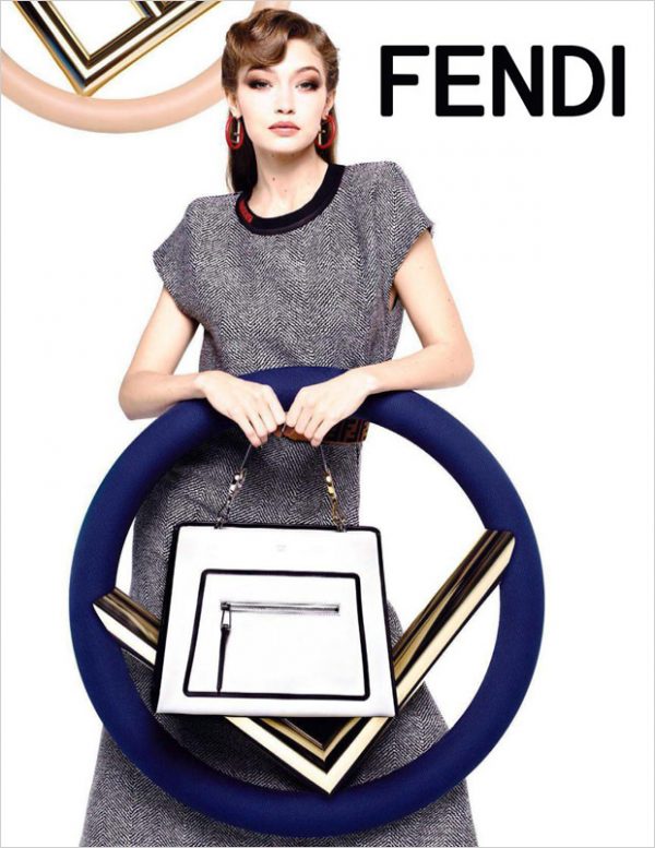 Gigi Hadid & Kendall Jenner for Fendi Fall Winter 2017.18