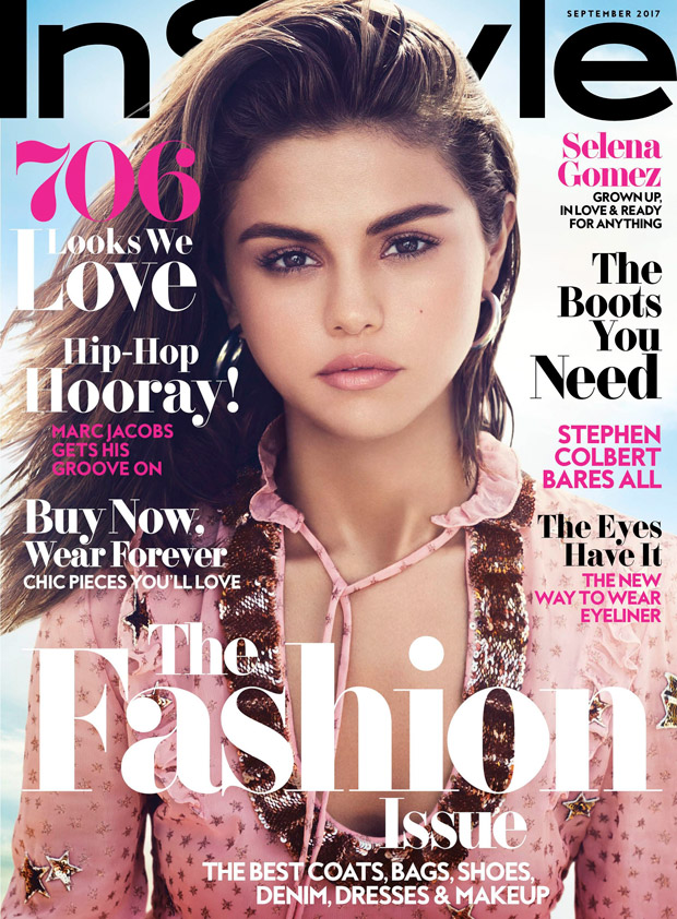 Selena Gomez is the Cover Star of InStyle September 2017 Issue