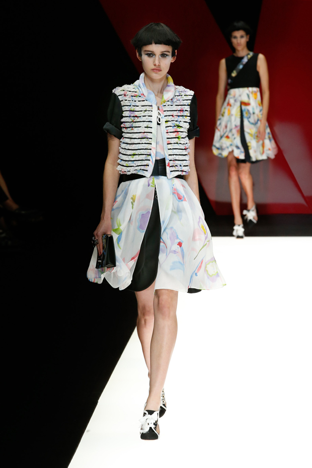 #MFW: Giorgio Armani Women's Spring Summer Collection