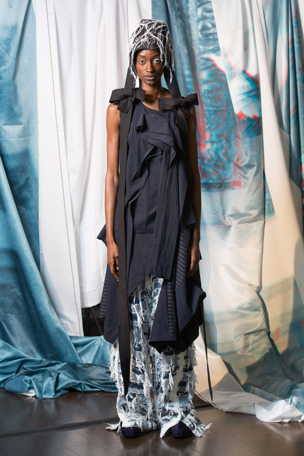 #LFW HAIZHENWANG Spring Summer 2018 Womenswear Collection