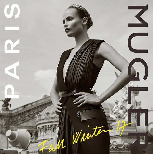 Natasha Poly is the Face of Mugler Fall Winter 2017.18 Collection