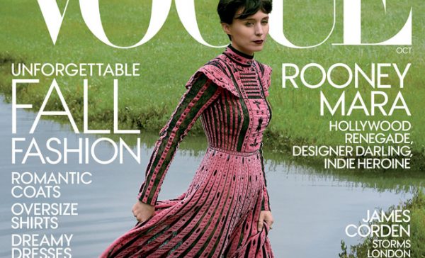 Rooney Mara is the Cover Star of American Vogue October 2018 Issue