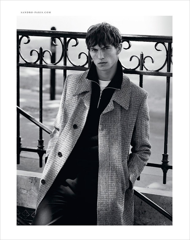 Faretta & Luc Defont-Saviard Model Sandro Fall Winter 2017.18 Collection