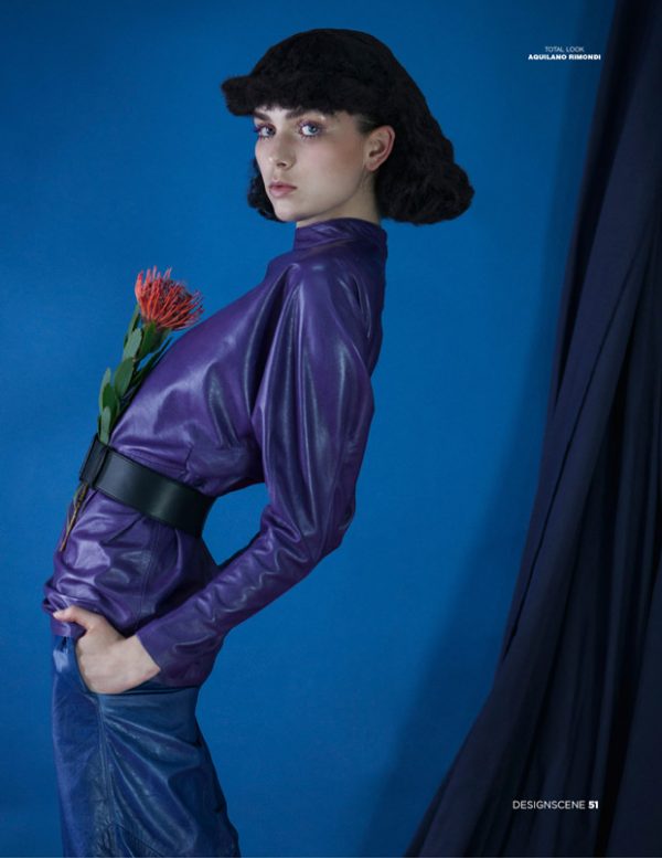 Free Spirit: Sanne de Roo Stars in Design SCENE Magazine #18 Issue