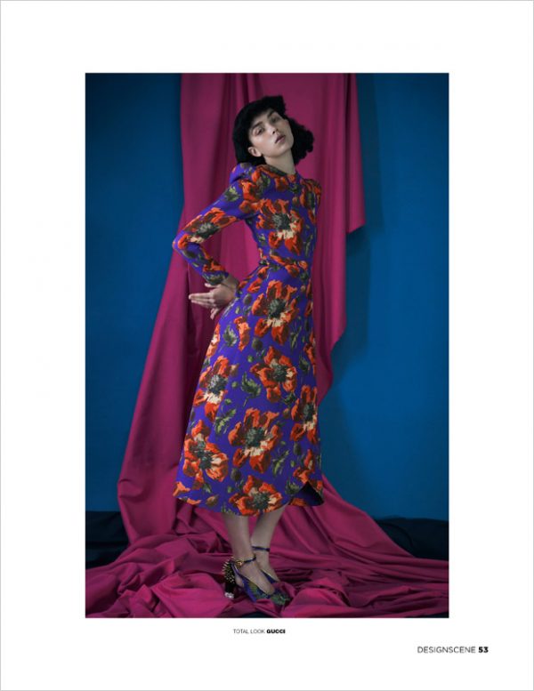 Free Spirit: Sanne de Roo Stars in Design SCENE Magazine #18 Issue