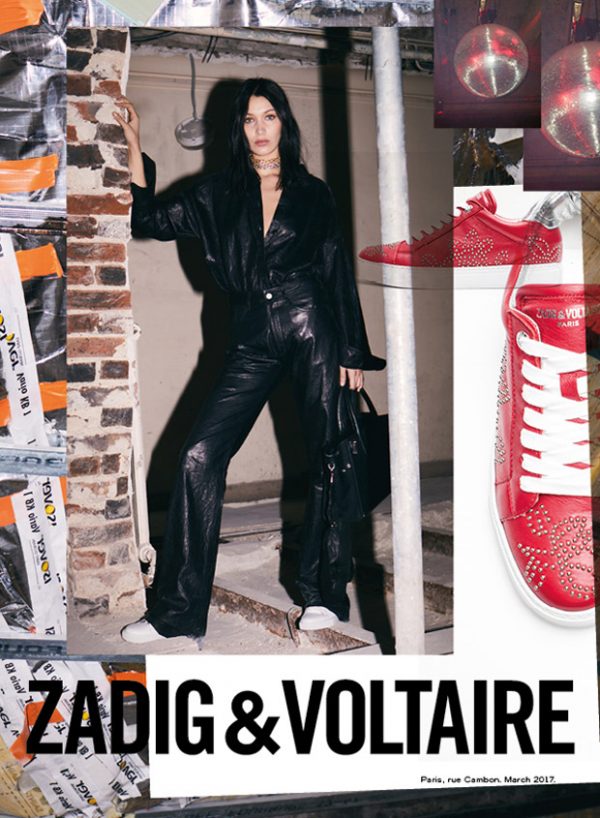 Top Model Bella Hadid is Back as the Face of Zadig & Voltaire